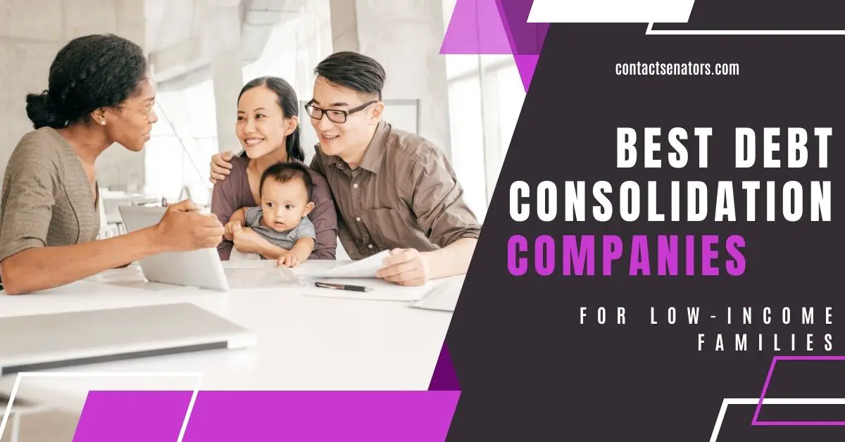 Best Debt Consolidation Companies For Low Income Families 2024